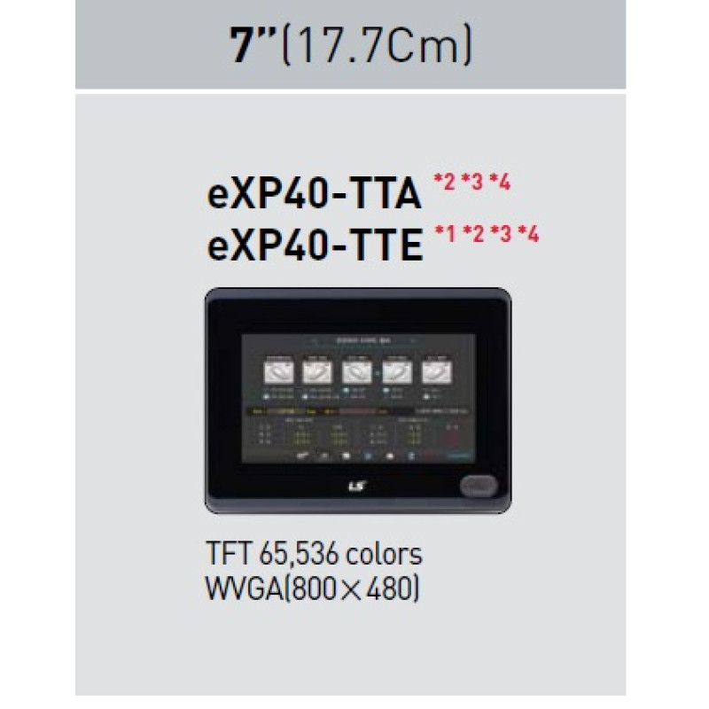 eXP40-TTE/DC LS eXP serisi HMI Operatör Paneli fiyatı,